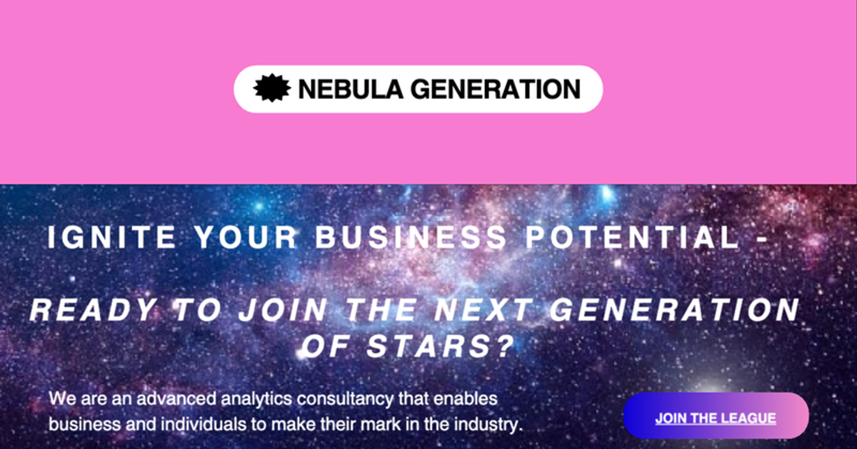 Nebula Generation Website